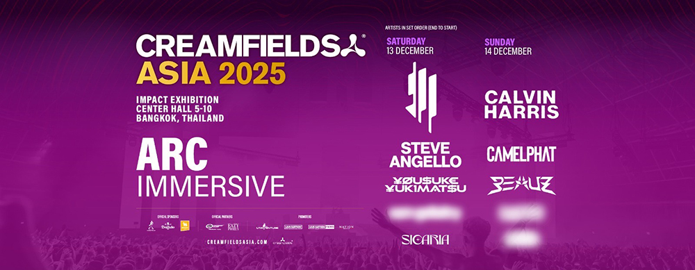 Official Ticket | Creamfields Asia 2025