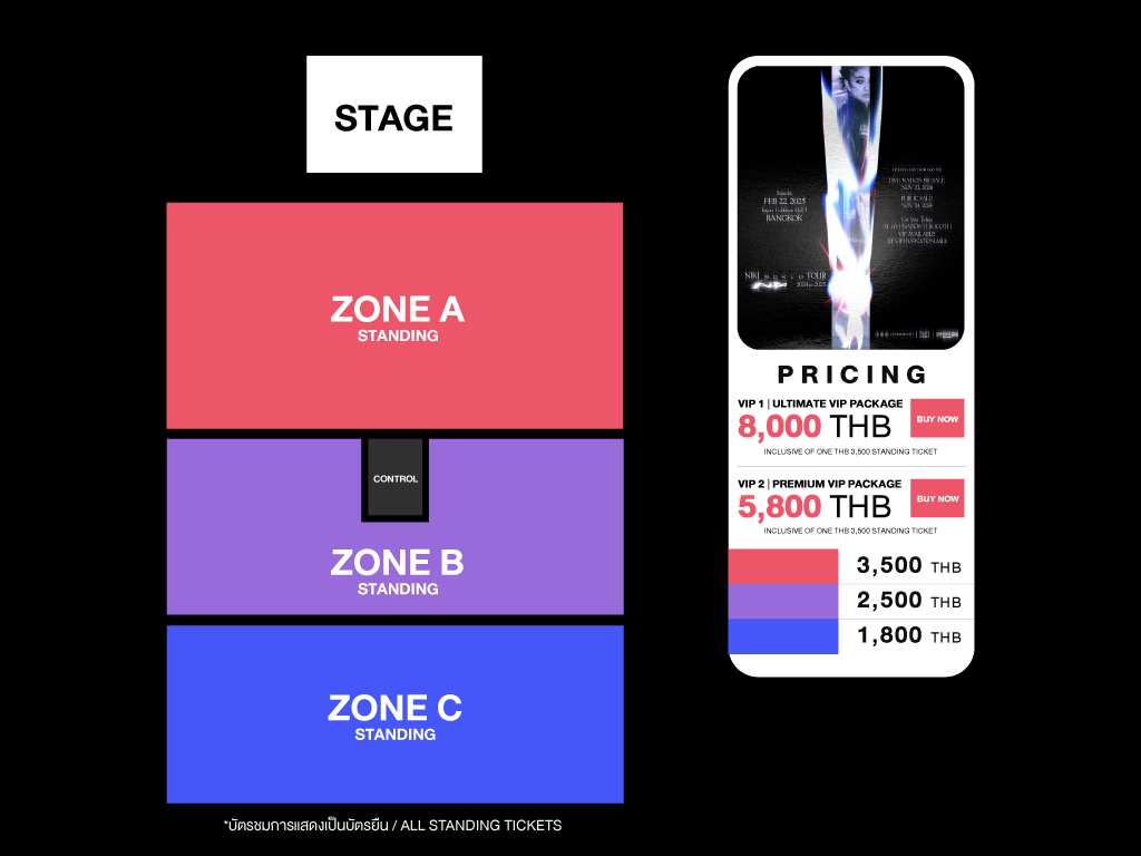 Official Ticket | NIKI BUZZ WORLD TOUR