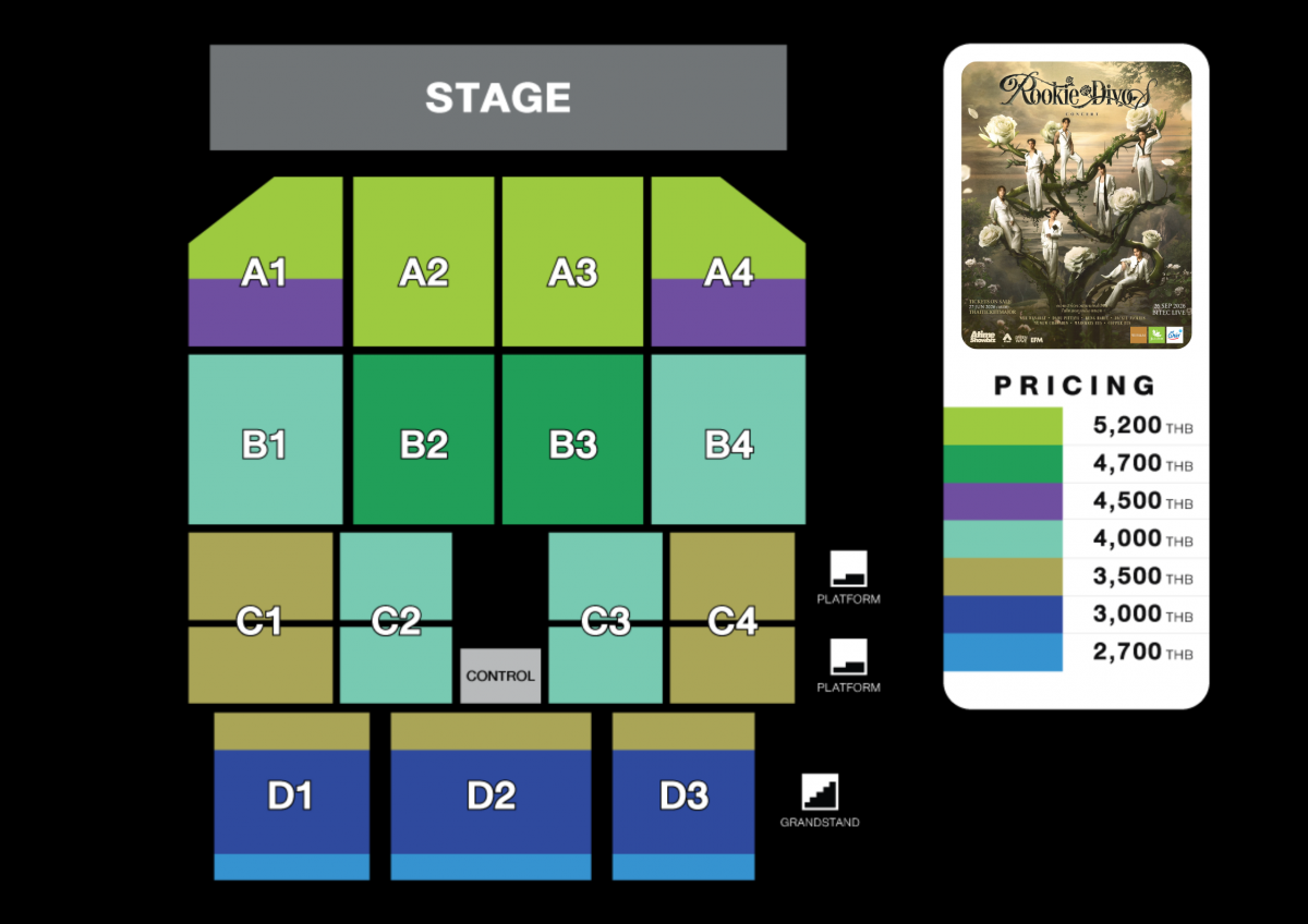 Official Ticket | ROOKIE DIVOS CONCERT